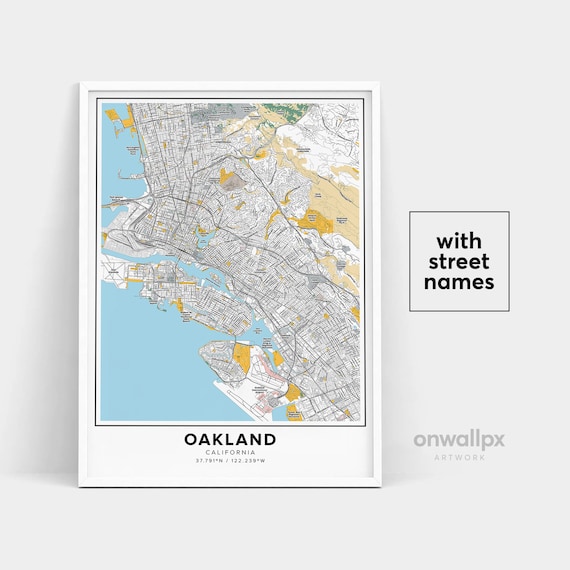 Mapas De Oakland California