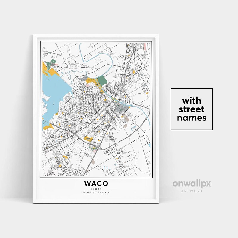 Waco Texas - Etsy