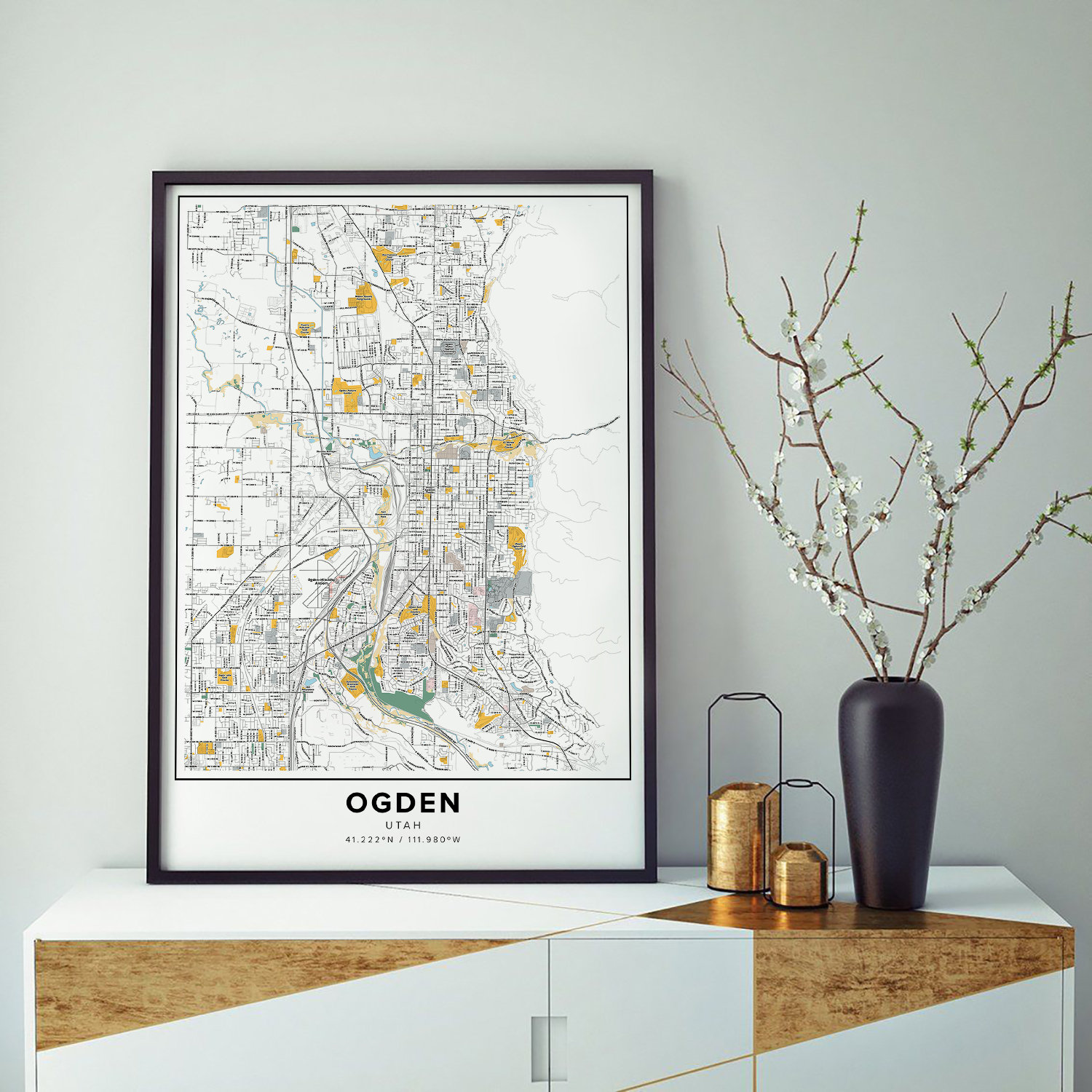 Printable Map Of Ogden Utah