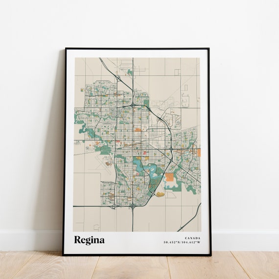 Regina Map