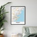 Monaco Map Print, Street Names Monaco Print, Printable Map of Monaco ...