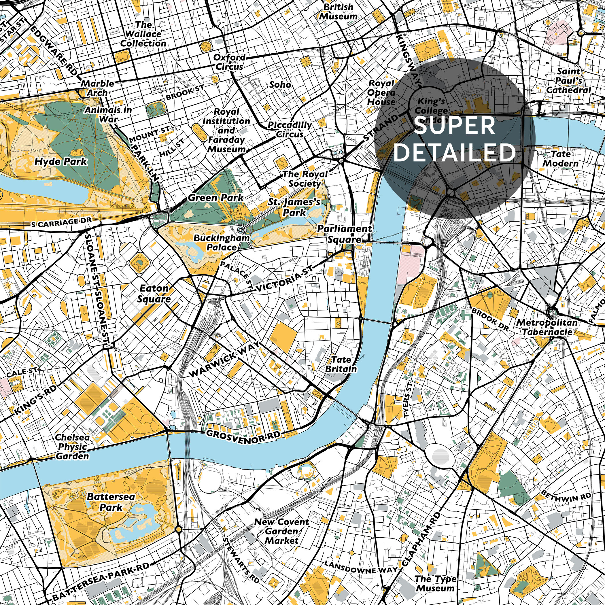 Custom Map Print Street Names Custom Print Custom Street - Etsy