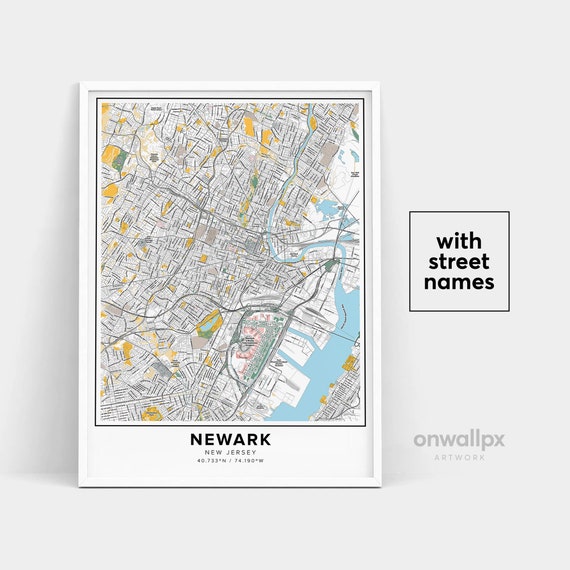City Of Newark Map