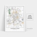 Hagerstown Map Print, Street Names Hagerstown Print, Printable Map of ...