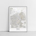 Mesa Map Print, Street Names Mesa Print, Printable Map of Mesa, City ...