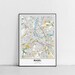 Basel Map Print, Street Names Basel Print, Printable Map of Basel, City ...