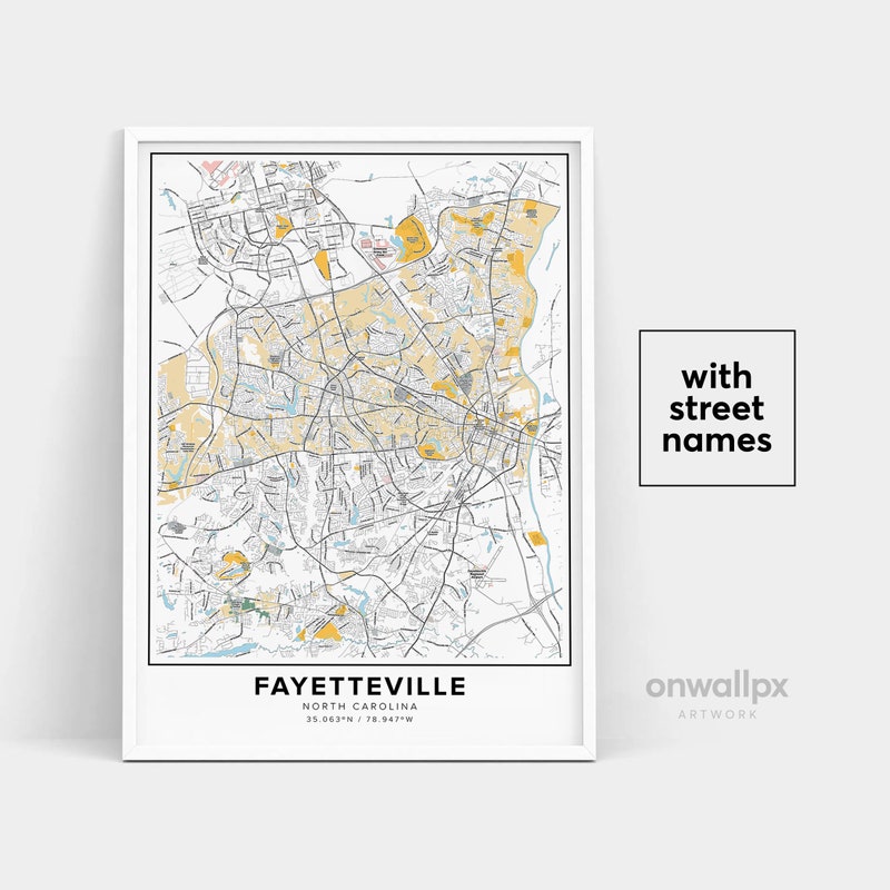 Fayetteville Nc - Etsy