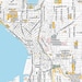 Seattle Map Print, Street Names Seattle Print, Printable Map of Seattle ...
