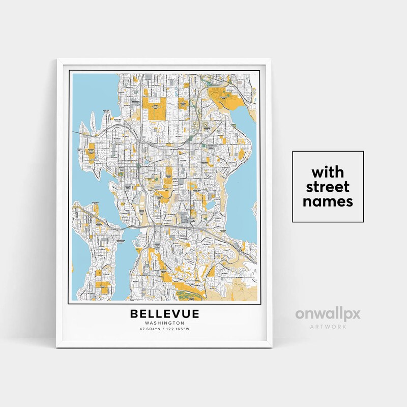 Bellevue Washington - Etsy