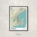 Wellington Map Poster, Retro Wellington Map, Vintage Wellington Gift ...