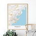 Monaco Map Print, Street Names Monaco Print, Printable Map of Monaco ...