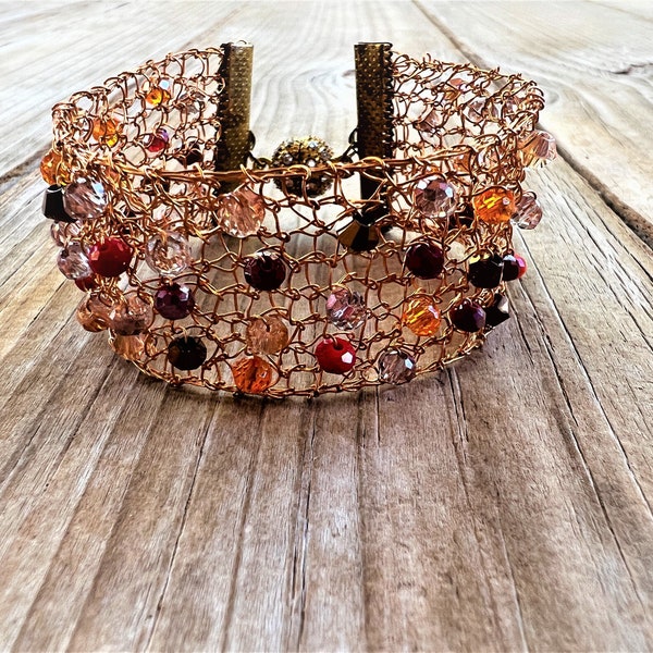 Wire Knit Jewelry - Etsy