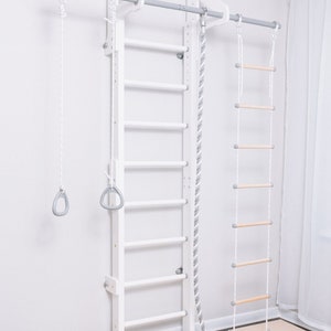 Wooden Wall Bars Eco 2 for Kids and Adults, Indoor Playground - Etsy