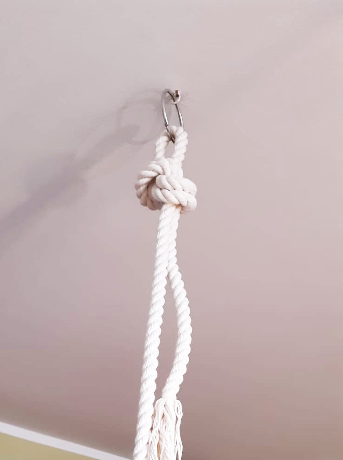 Indoor swing for kids soft disk swing velour kids swing | Etsy