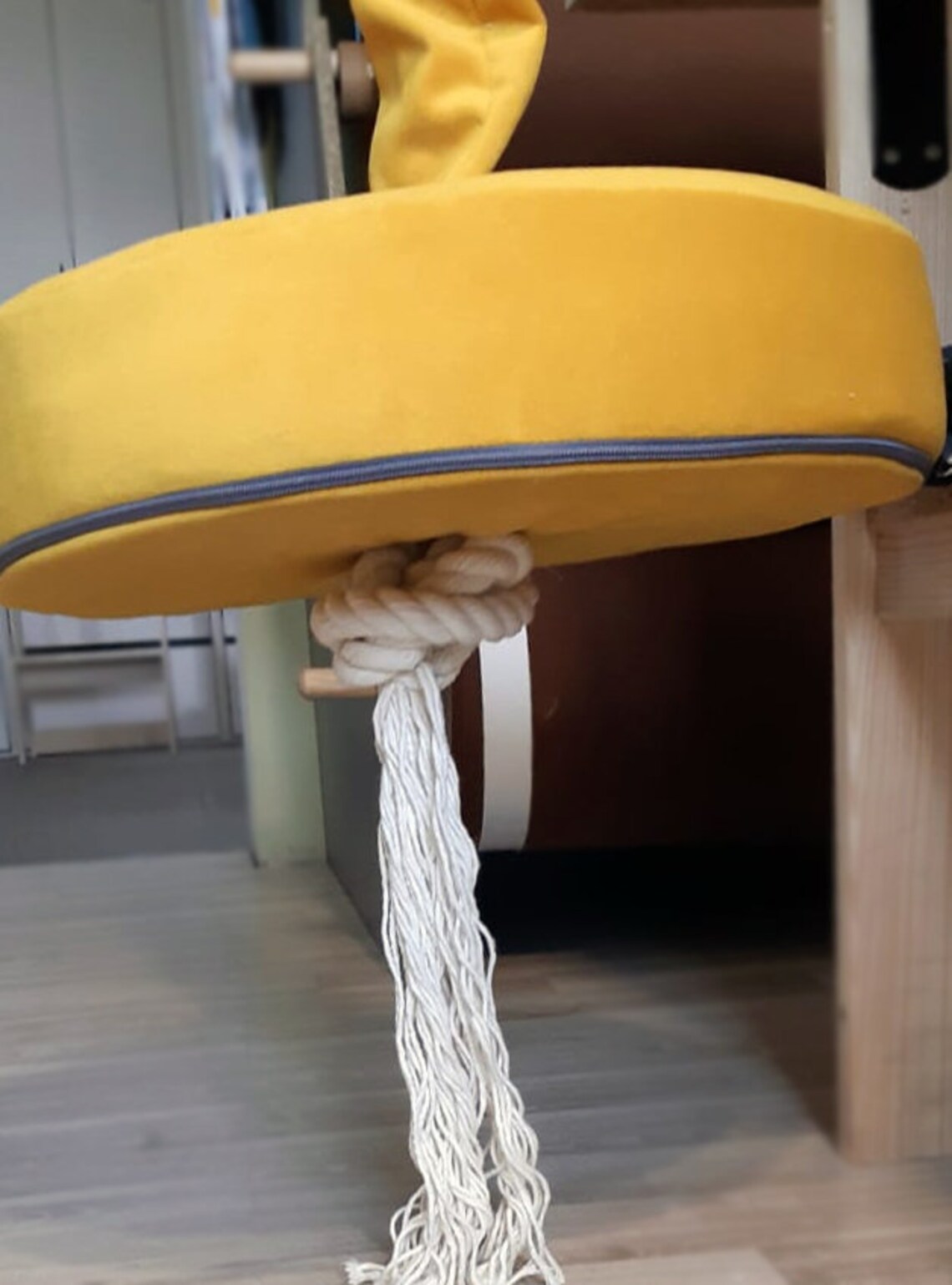 Indoor swing for kids soft disk swing velour kids swing | Etsy