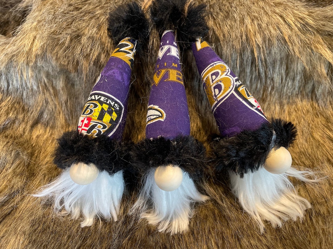 Baltimore Ravens Gnome Decoration/ Ornaments - Etsy