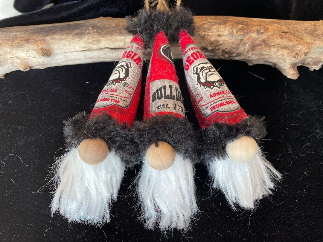 Georgia Bulldogs Gnome Ornament or Decoration - Etsy