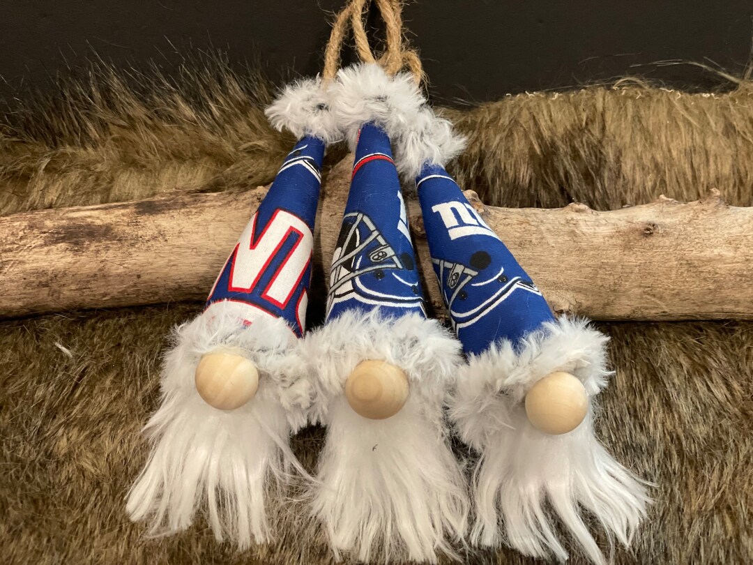 NY Giants Gnomes/ornaments - Etsy
