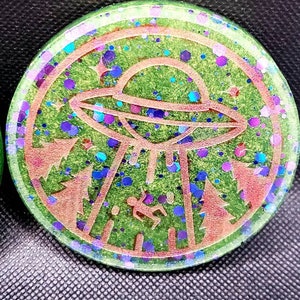 Alien Abduction, Alien Coaster, Alternative Coaster. Customizable ...