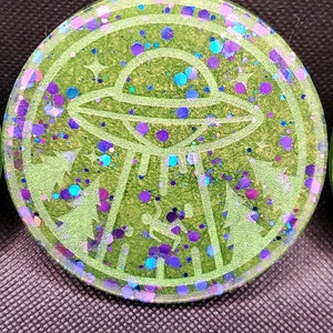 Alien Abduction, Alien Coaster, Alternative Coaster. Customizable ...