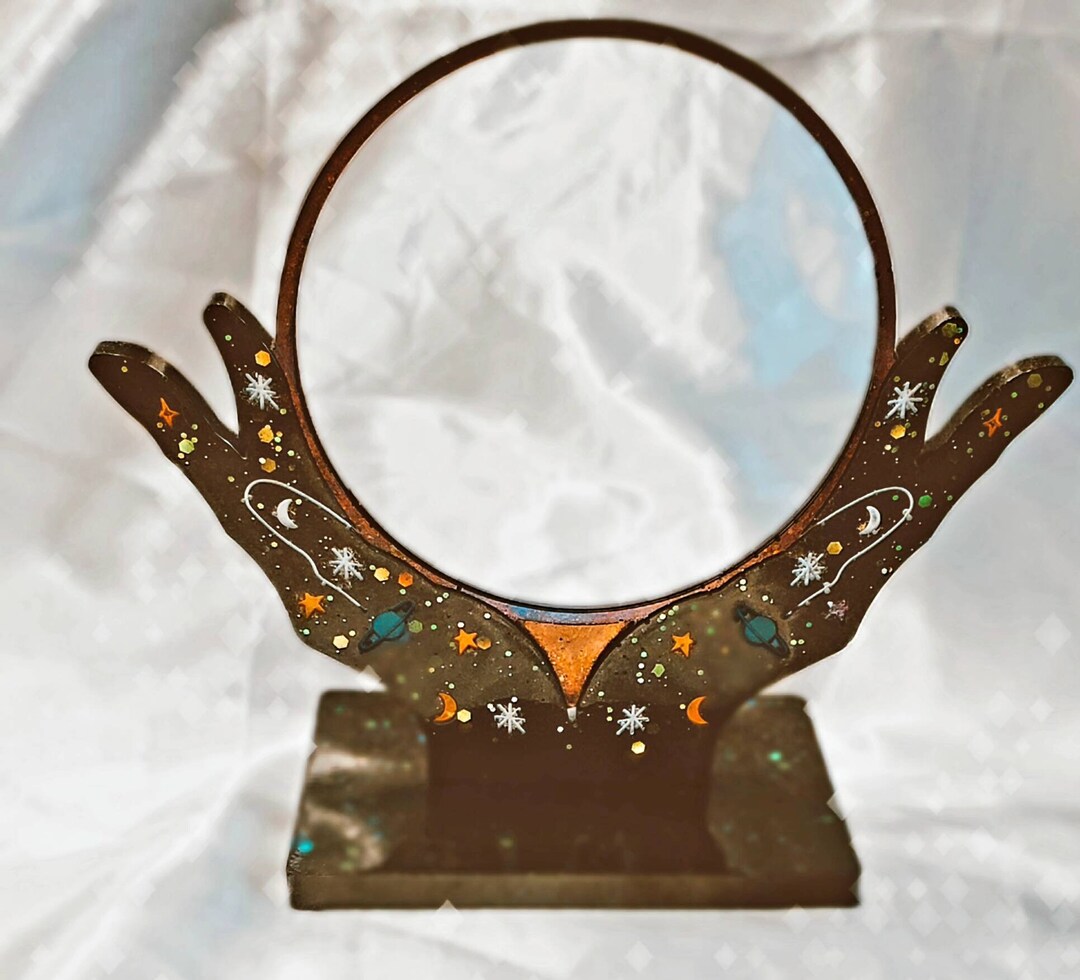 Table Mirror, Mystical Mirror, Fortune Teller, Customizable, Vanity ...