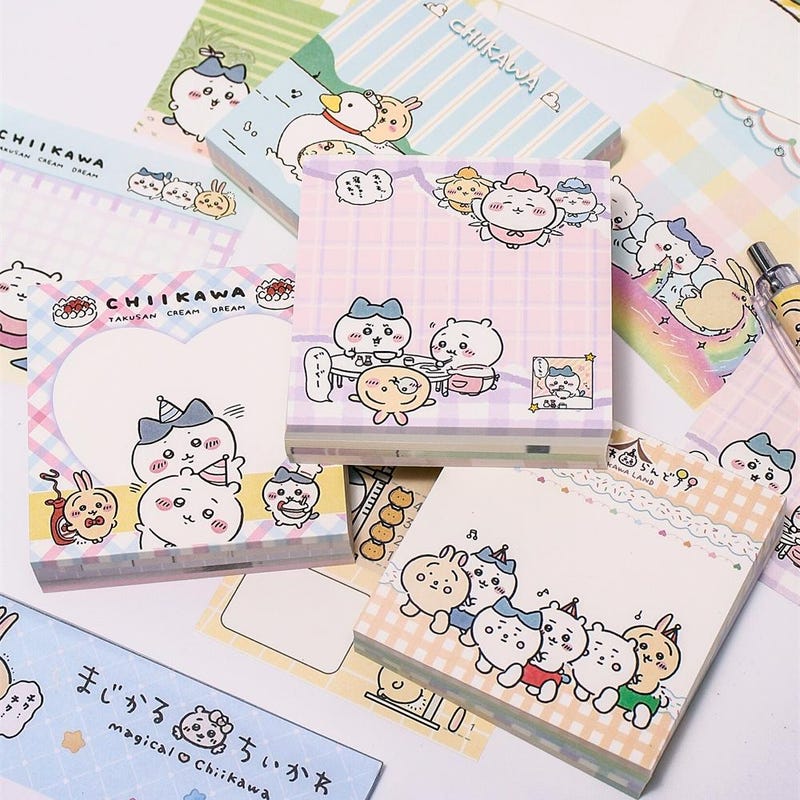 Chiikawa Notepad - Etsy