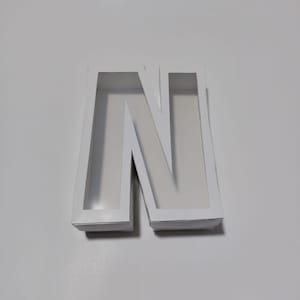 Custom CLEAR WINDOW Letter/ Number Boxes With Lid (28cm/11 ...