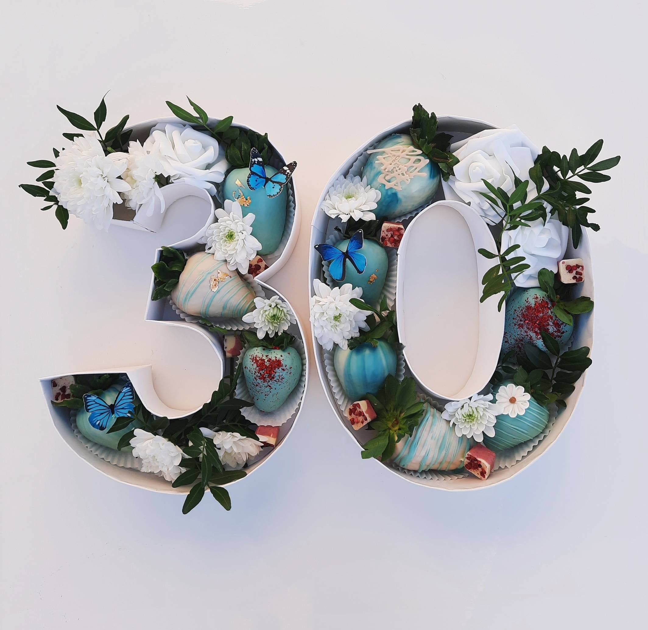 Set of Fillable Number Boxes 0 9 41cm/16 | Etsy