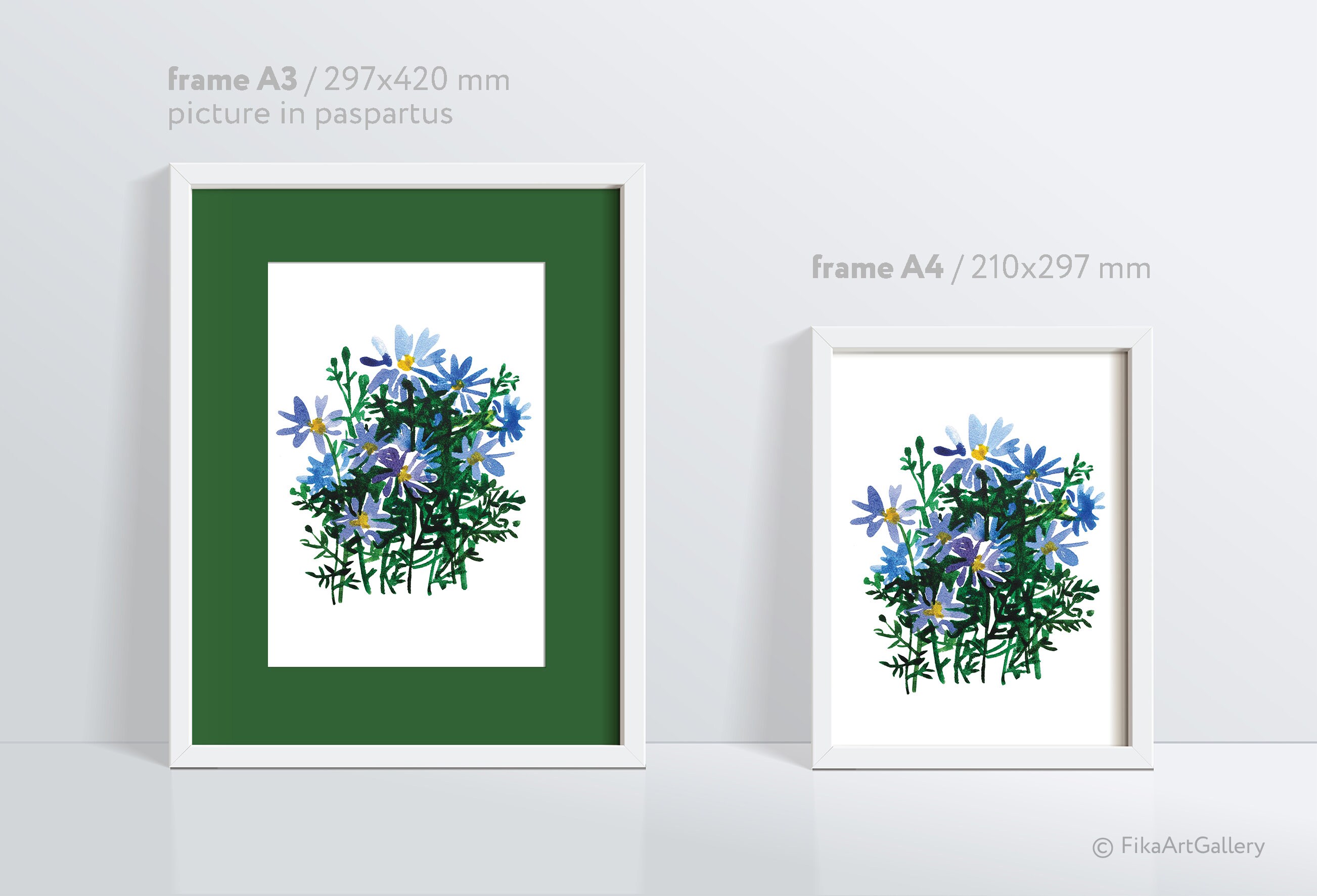 Wall Art, Clip Art Printable, Floral Art, Print Decor. Illustration ...