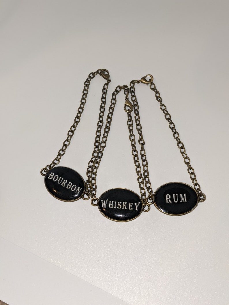 Liquor Decanter Tags Labels. Custom Sets. Hang on Decanters - Etsy