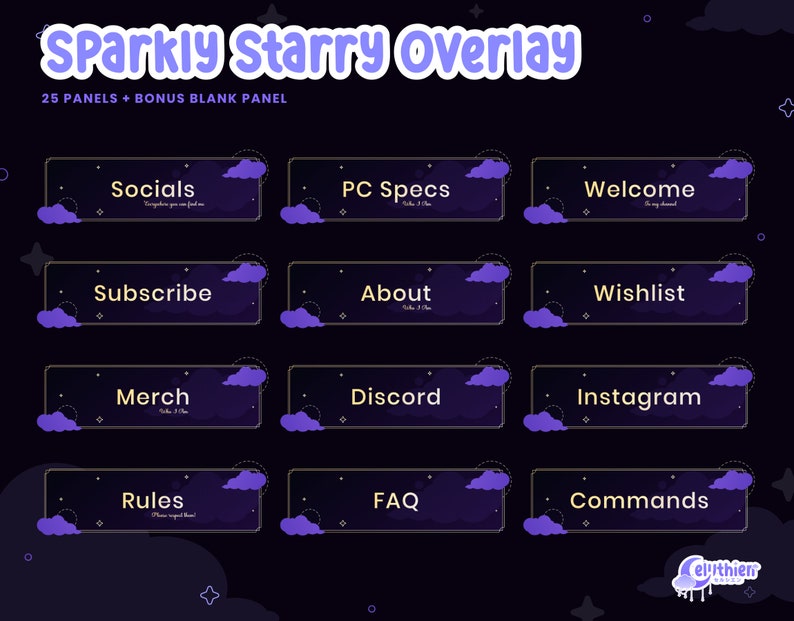 Elegant Night | Twitch Stream Package - Etsy