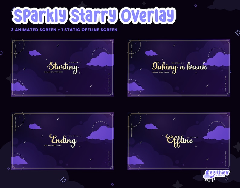 Elegant Night | Twitch Stream Package - Etsy