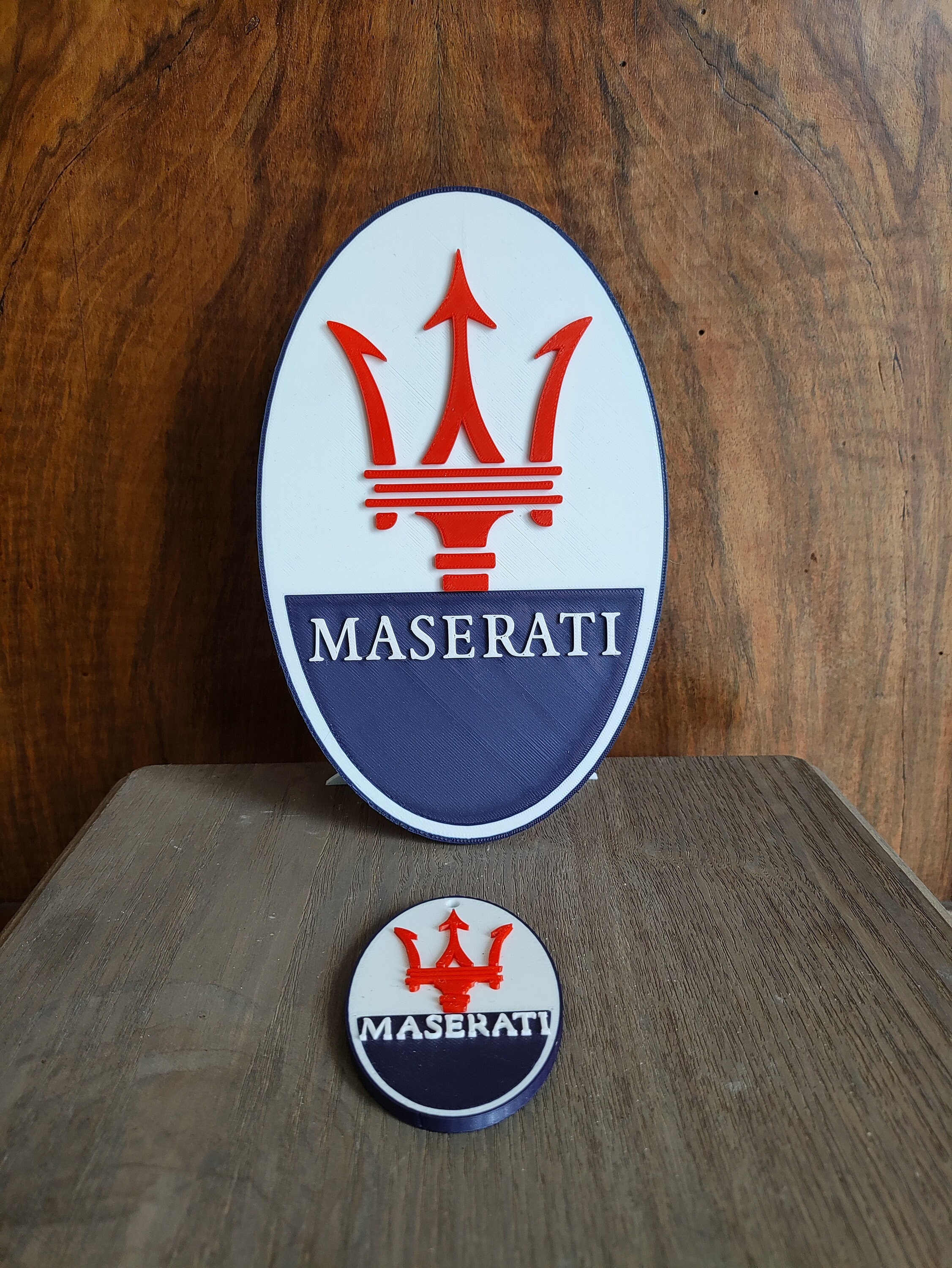 Maserati Logo 8 and 20 Cm 3D Print / Model 8cm 1 Bought - Etsy