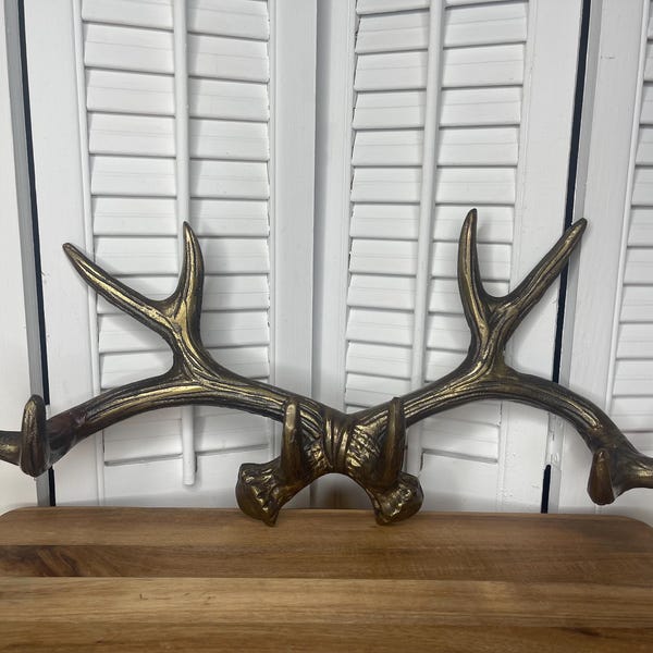 Antler Hat Rack - Etsy