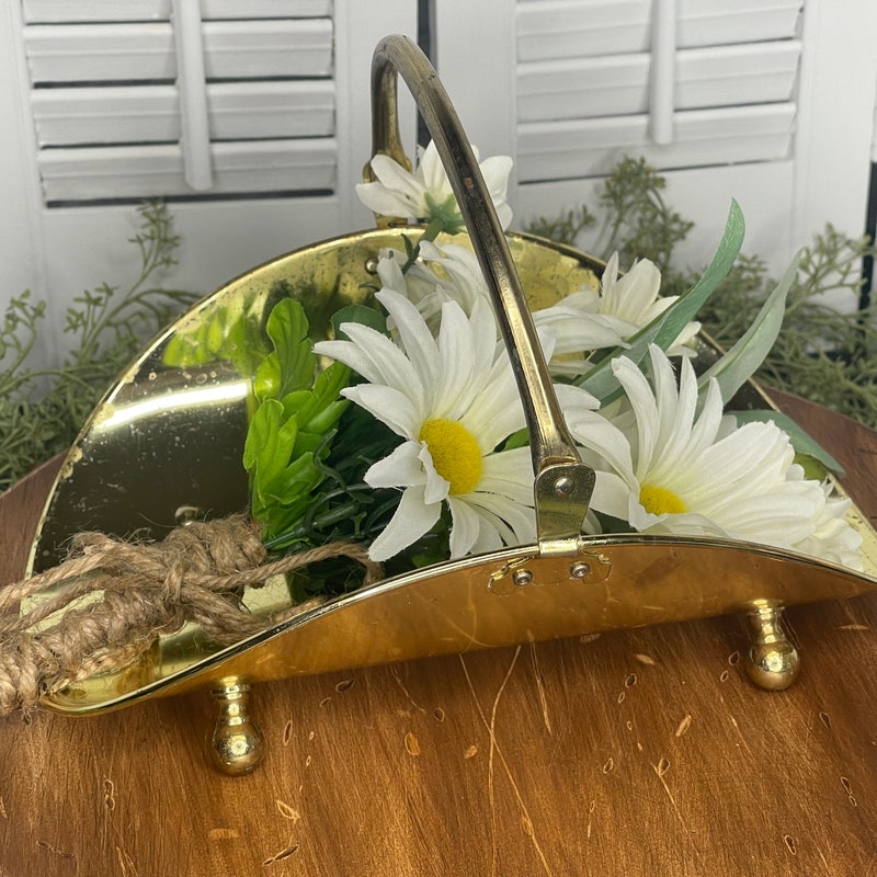 Brass Flower - Etsy