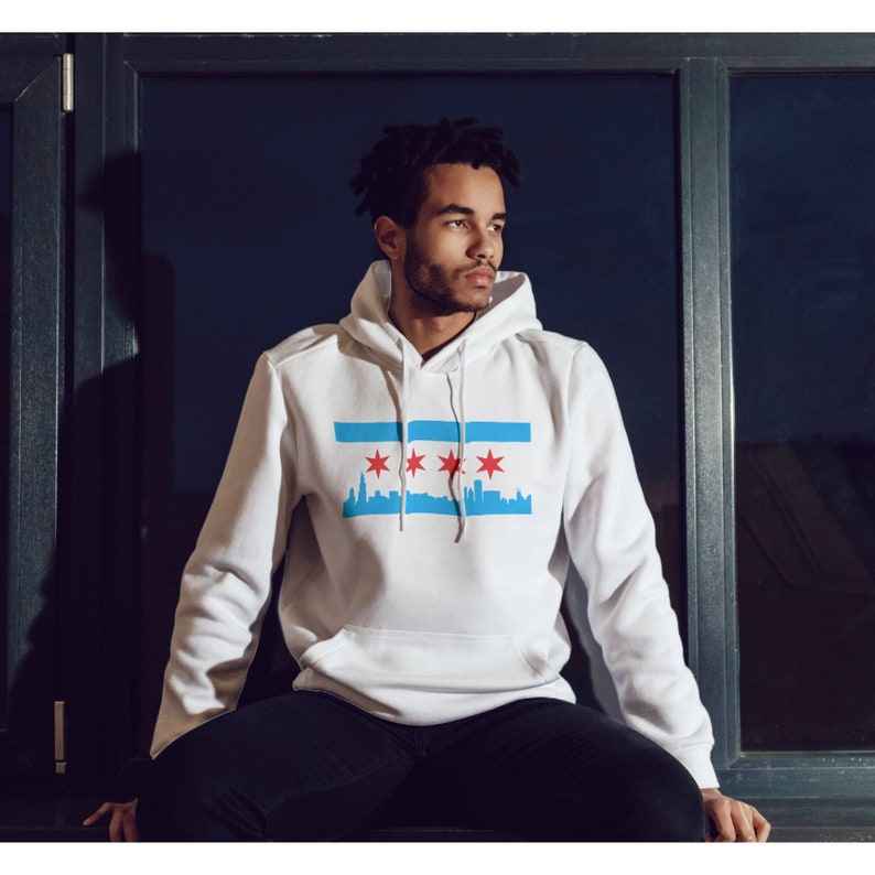 Chicago Sweater Chicago Skyline Sweater Chicago Illinois Pullover ...