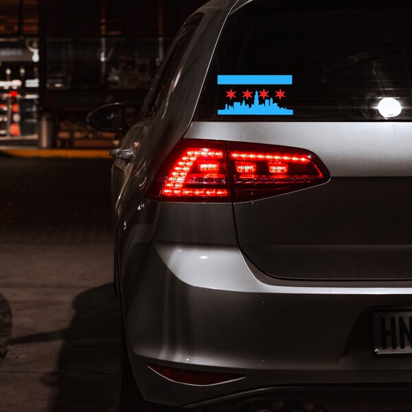 Skyline Decal - Etsy