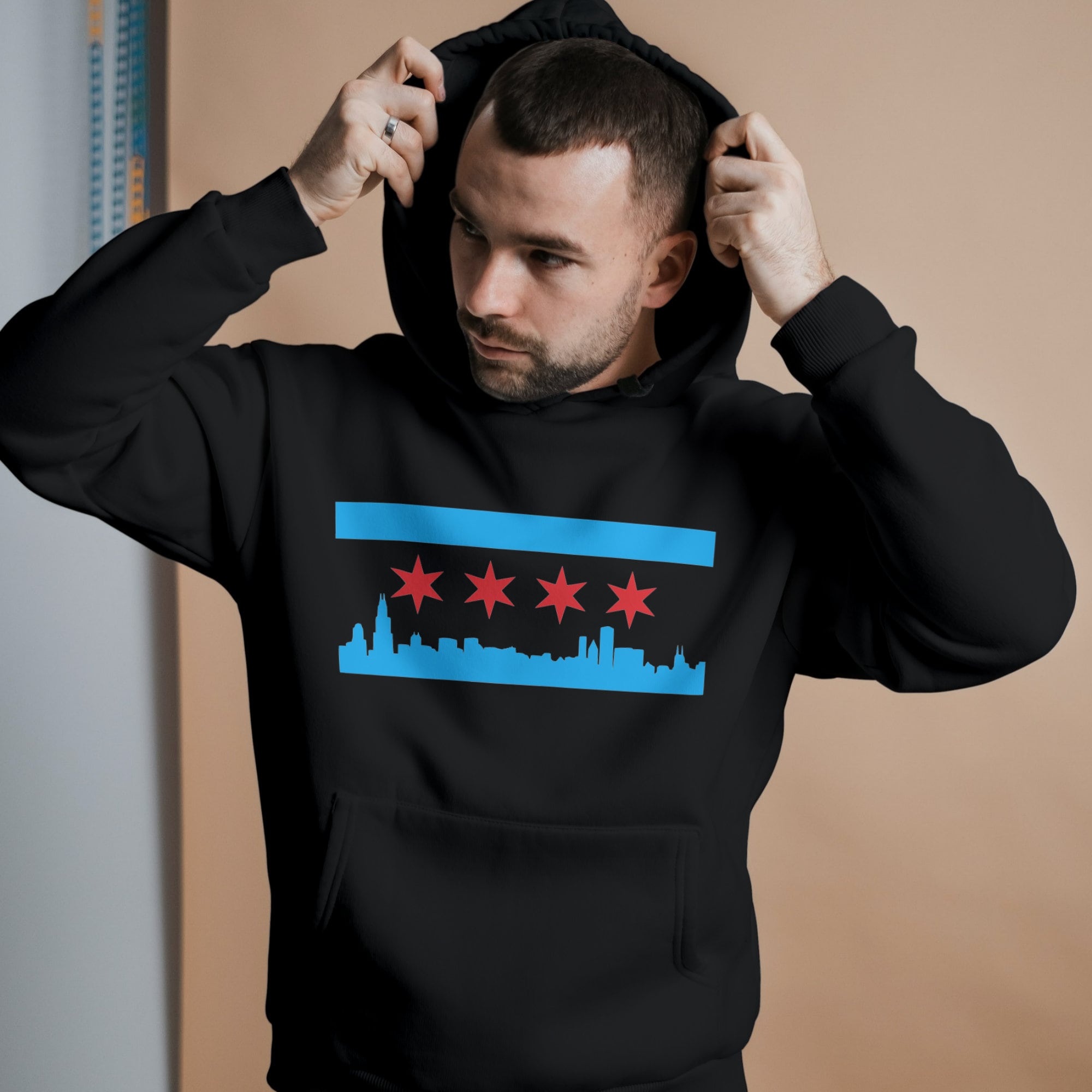 Chicago Sweater Chicago Skyline Sweater Chicago Illinois Pullover ...