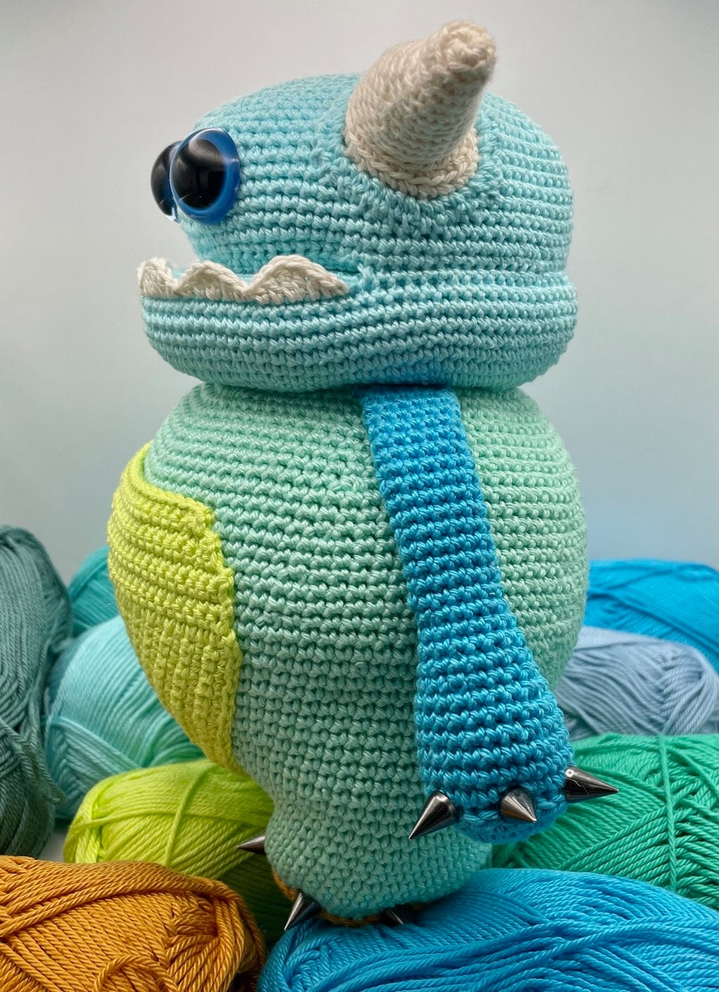 CROCHET PATTERN: PDF Download - the Big-boned Worry Monster - Emotional ...