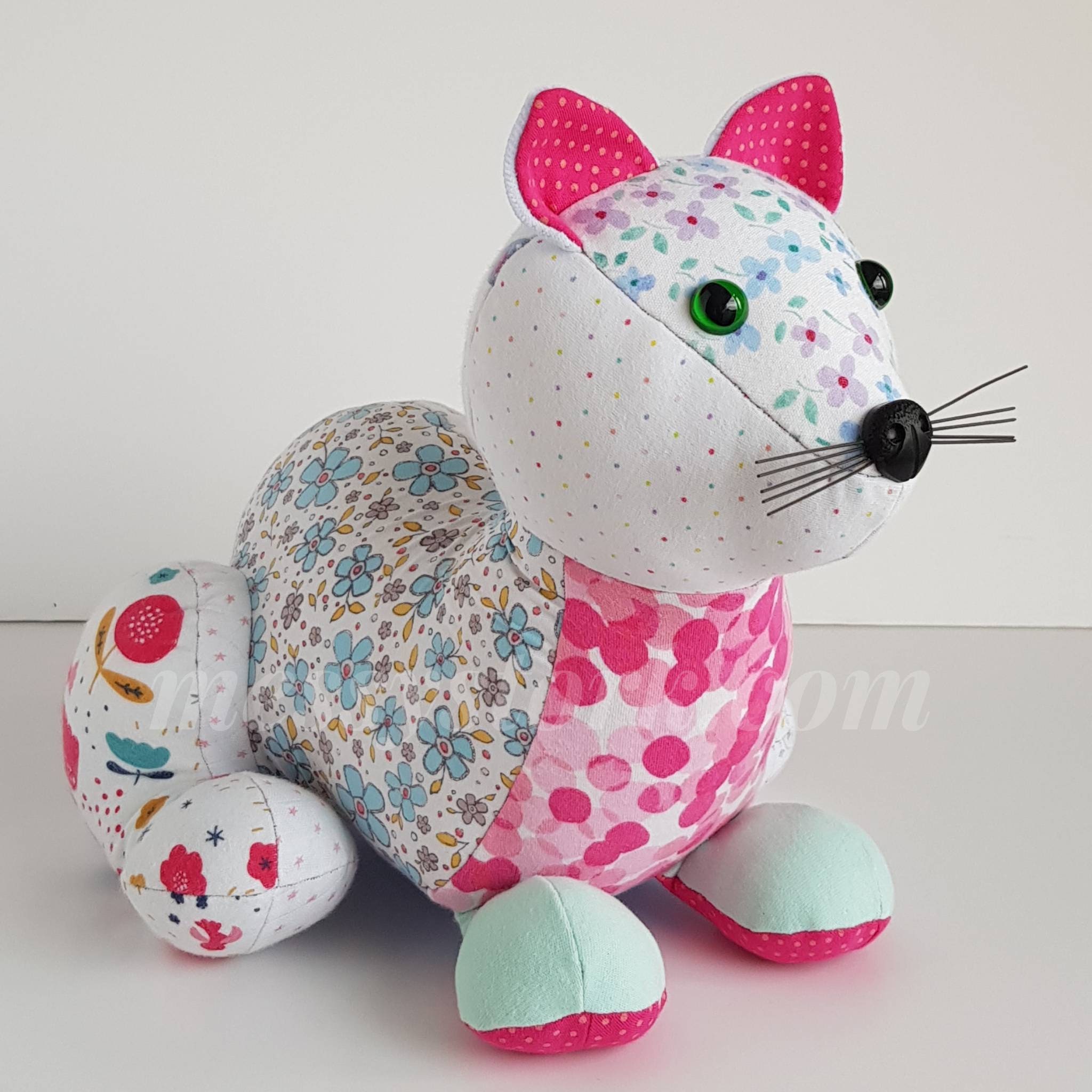 Cat Sewing Pattern Paper Sewing Pattern Soft Toy Cat Sewing | Etsy UK