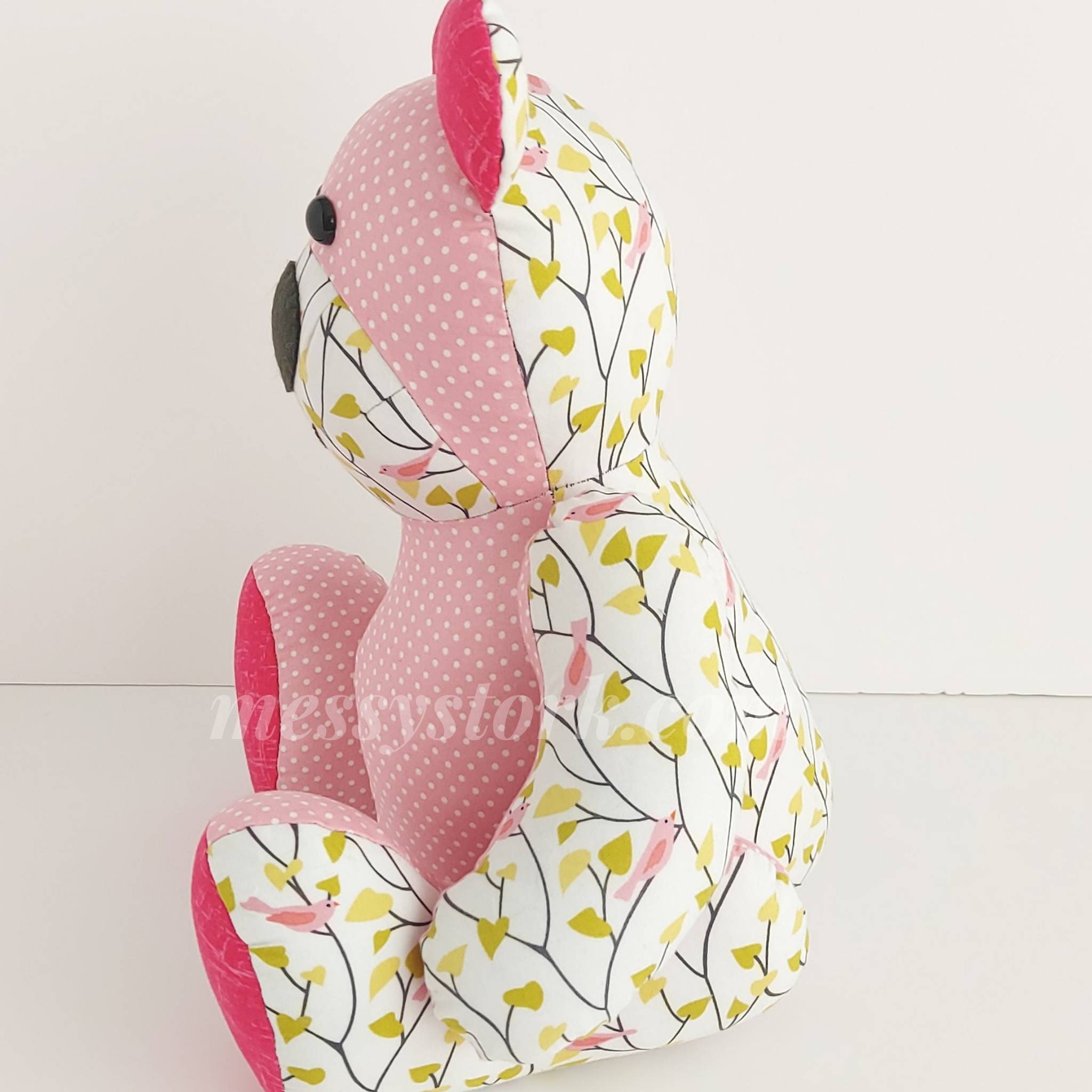 Memory Bear Pattern PDF Sewing Pattern Betsy Bear Teddy | Etsy India