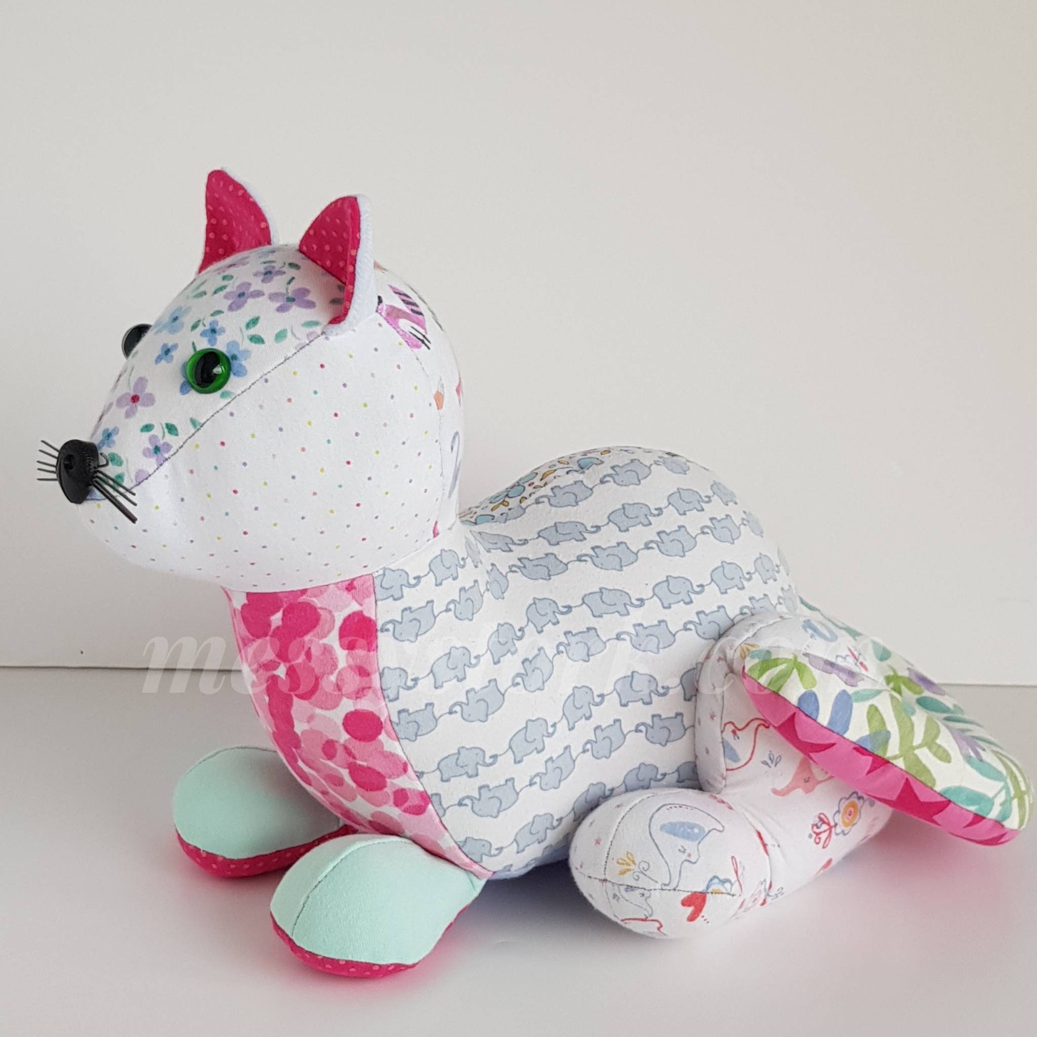 Cat Sewing Pattern Paper Sewing Pattern Soft Toy Cat Sewing | Etsy UK