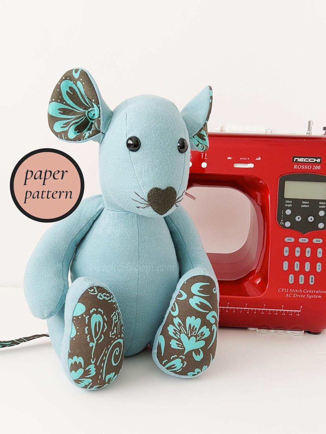 Mouse Sewing Pattern Rat Sewing Pattern Paper Sewing - Etsy UK