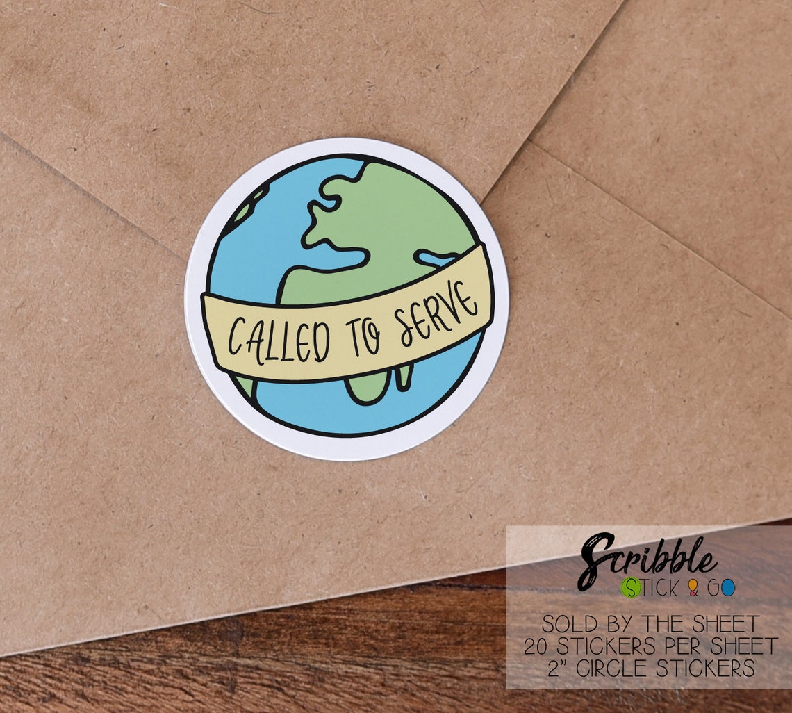 LDS Missionary Stickers 20 Envelope Labels Card Happy Sticker - Etsy