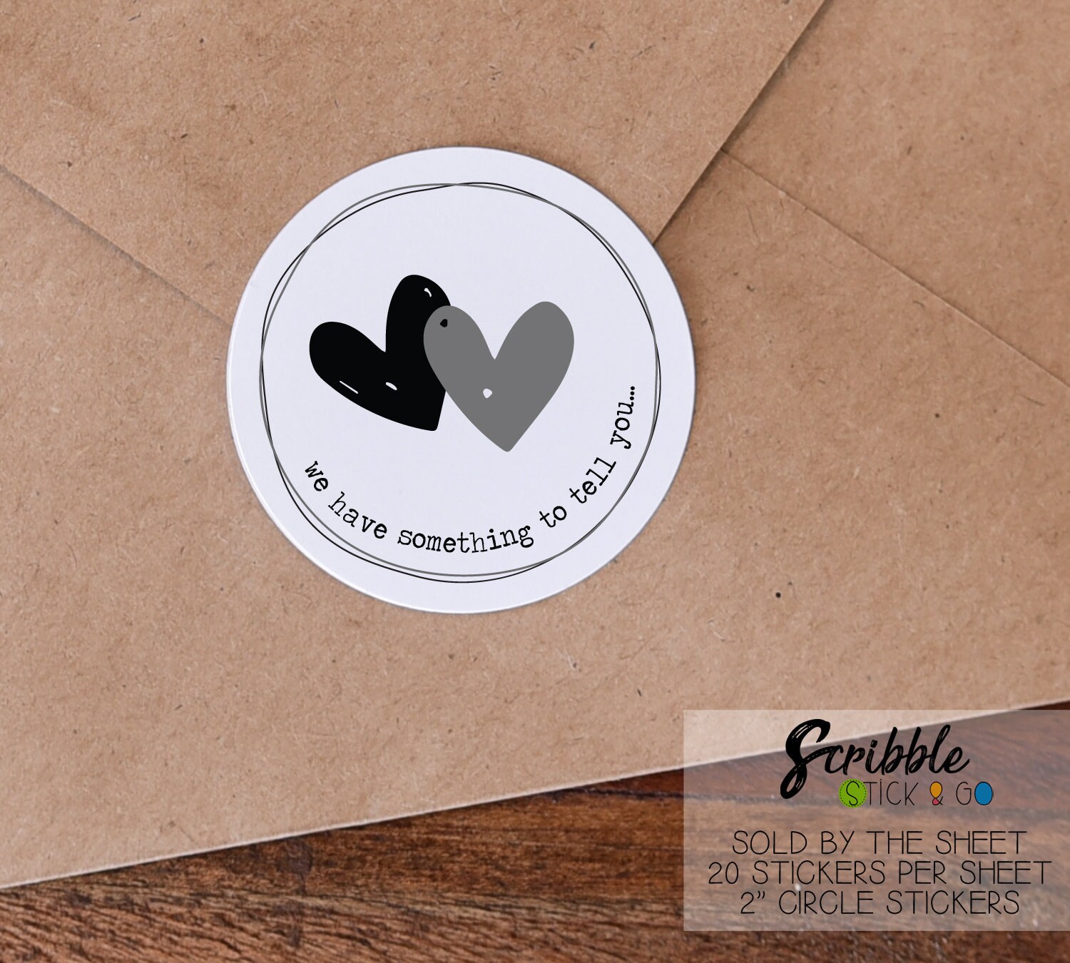 Announcement Sticker 20 Wedding Tags Happy Mail Invitation - Etsy