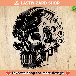 Robot Engineer Skull Svg, Mechanical Engineering Svg, Electrical ...