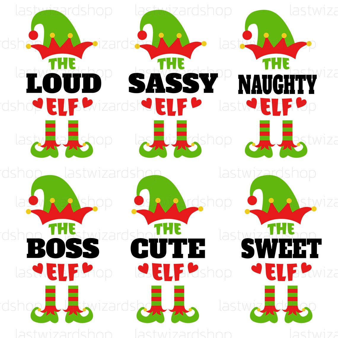 Elf Squad Svg I'm the Elf Svg the Cute Elf the Boss - Etsy