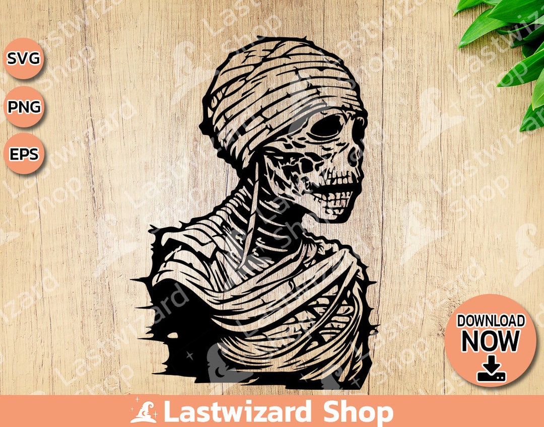 Mummy Svg, Ancient Egypt Svg, Pharaoh Svg, Tomb Svg, Tattoo, Svg Files ...