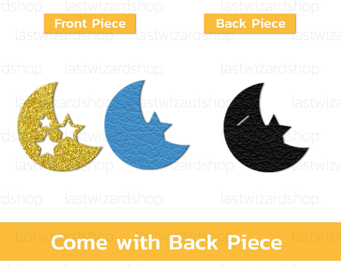 Star and Moon Snap Clip Svg Cloud Clip Celestial Svg - Etsy