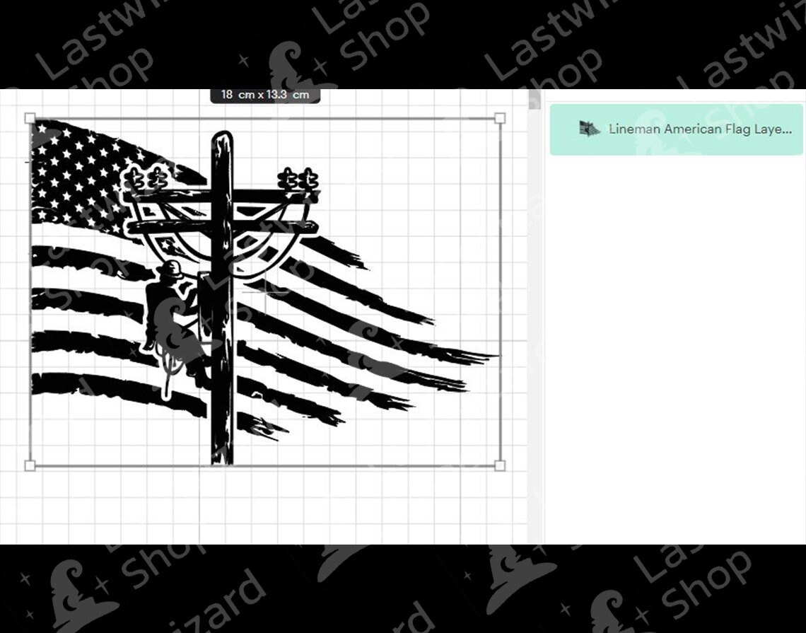 Lineman Flag Svg USA Lineman Svg American Lineman Svg - Etsy
